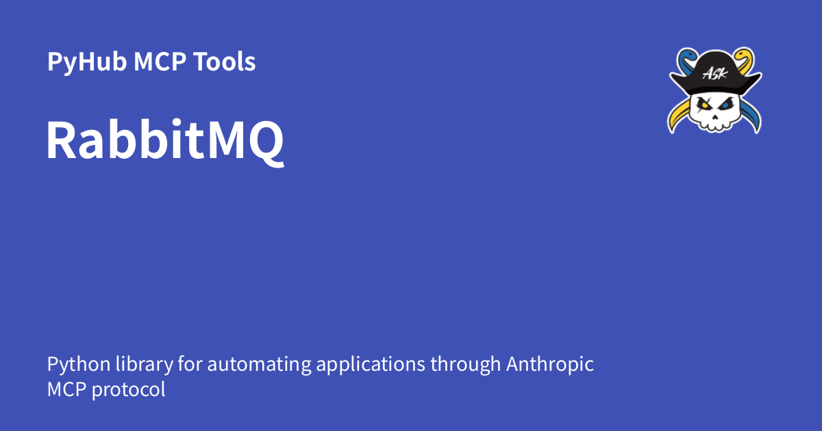 RabbitMQ - PyHub MCP Tools